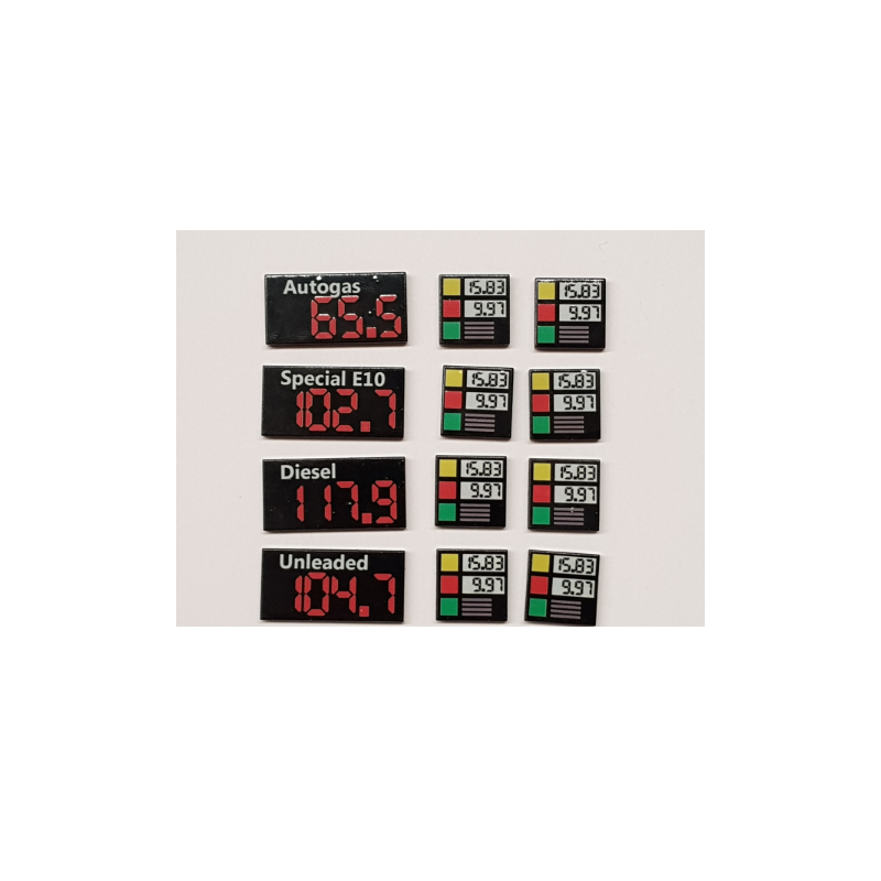 Fuel Bowser Signs - Thebigbrick