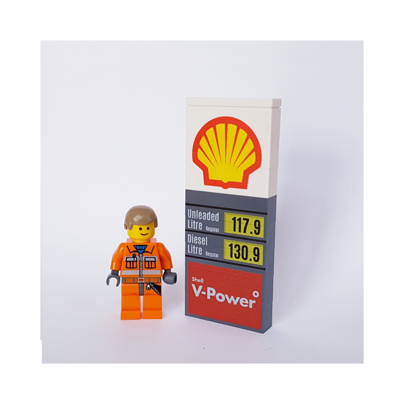 Service Station Sign -Shell - Thebigbrick